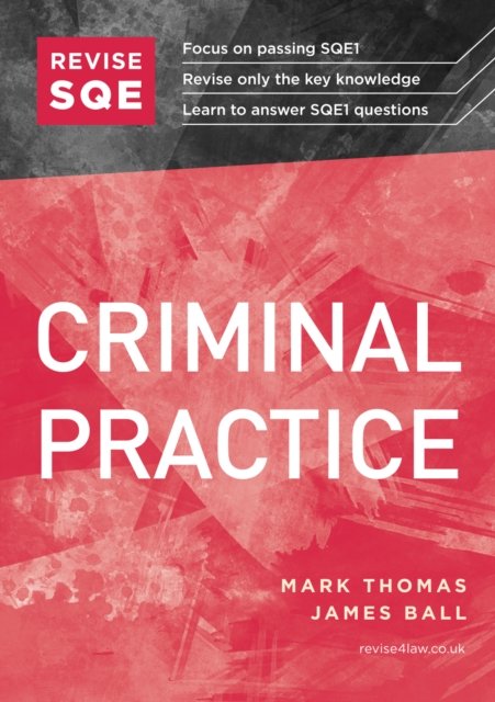 Revise SQE Criminal Practice: SQE1 Revision Guide - Thomas Mark | Książka w Empik