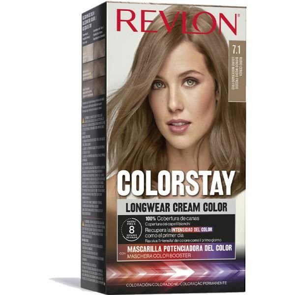 Revlon Colorstay Longwear Cream Color 71-rubio Ceniza 4 U Uniseks ...
