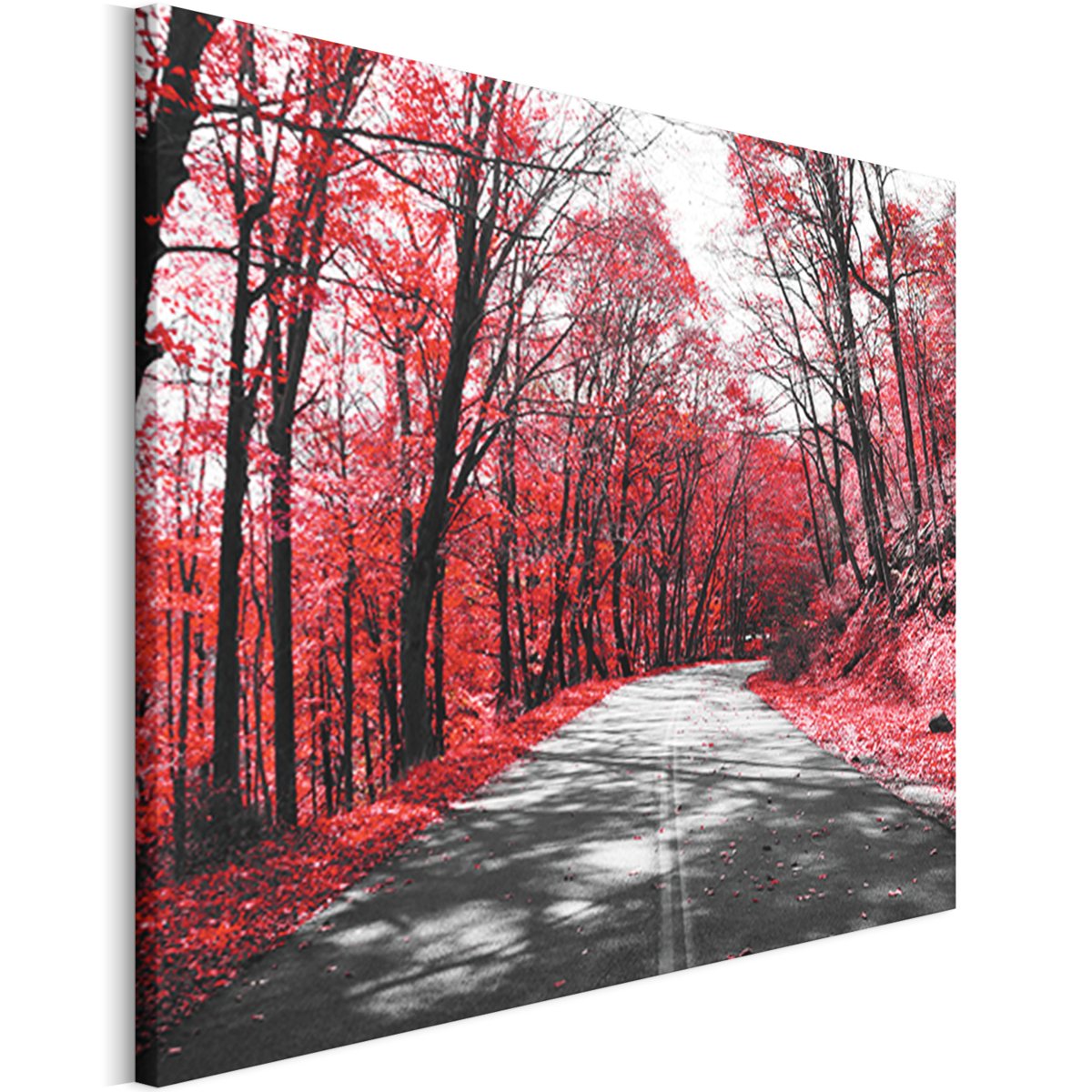 Revolio 45x30 cm Obraz na płótnie Szary Czerwony - Revolio | Sklep ...