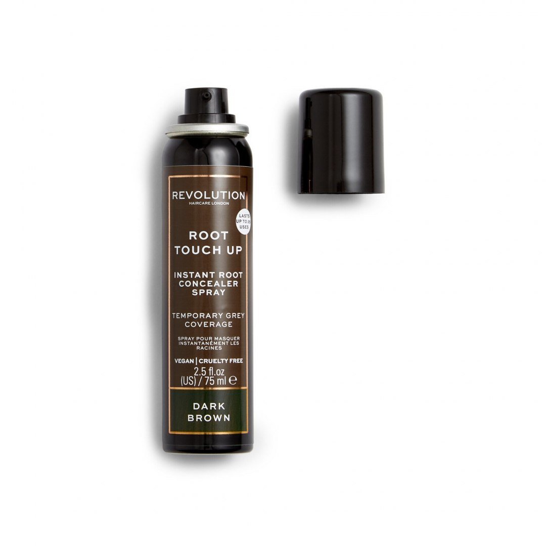 Revolution Haircare Root Touch Up Spray odświeżający kolor włosów - Dark Brown 75ml | Sklep ...