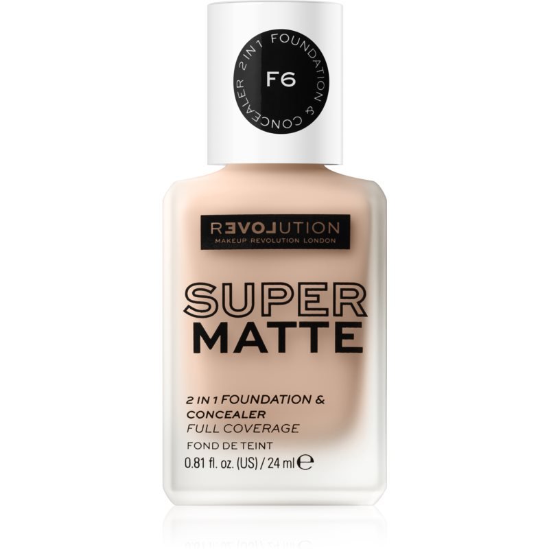 Revolution Relove Super Matte Foundation długotrwały podkład matujący ...