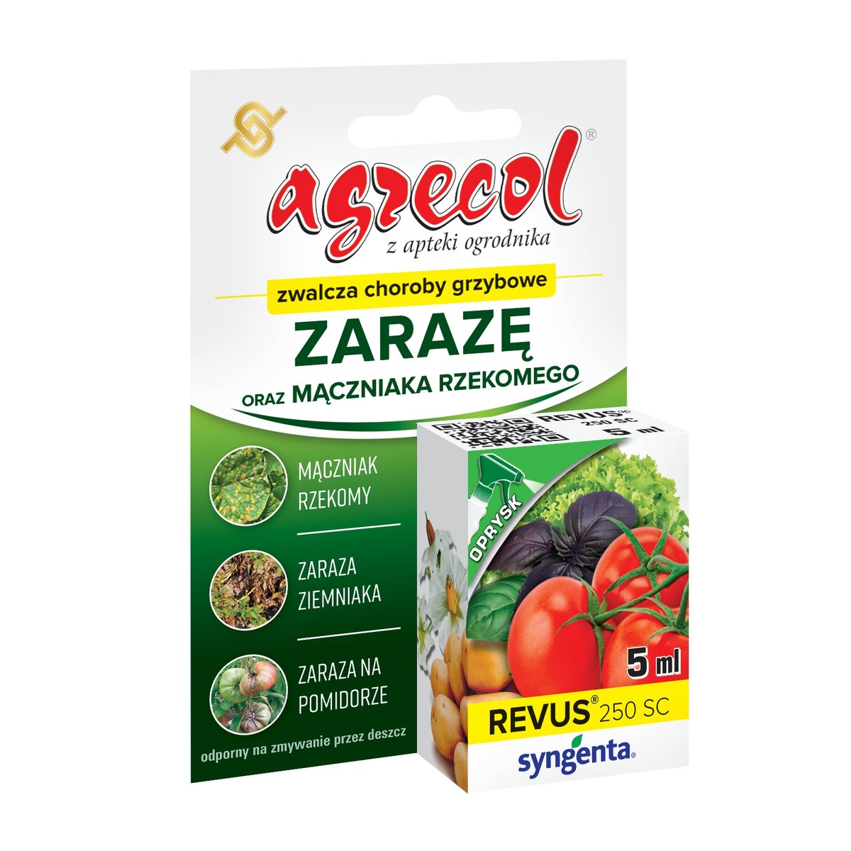Revus 250 SC 5ml - Agrecol zwalcza zarazę oprysk choroby grzybowe ...