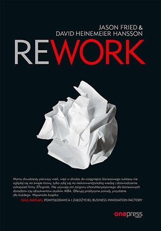 Rework - ebook PDF - Fried Jason | Ebook Sklep EMPIK.COM