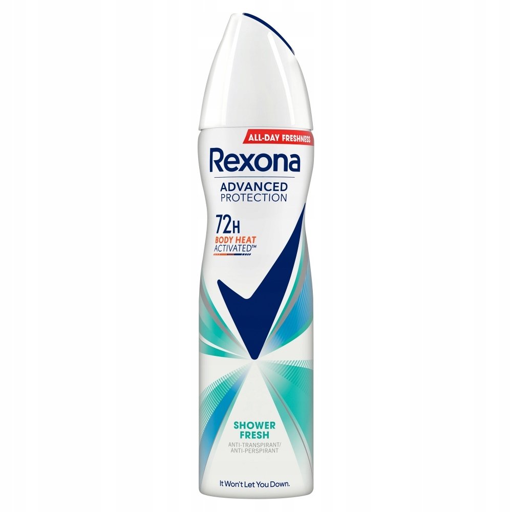 Rexona Advanced Protection Shower Fresh Dezodorant damski w spray`u 150 ml | Sklep EMPIK.COM