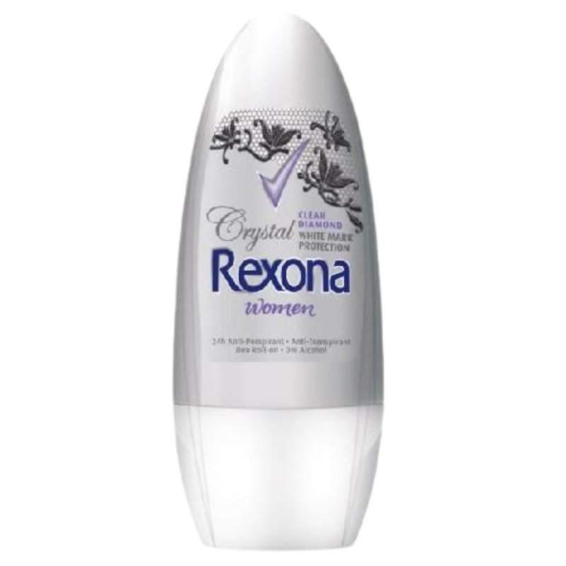 Rexona, Crystal Diamond, Antyperspirant Roll-On Damski, 50ml | Sklep ...
