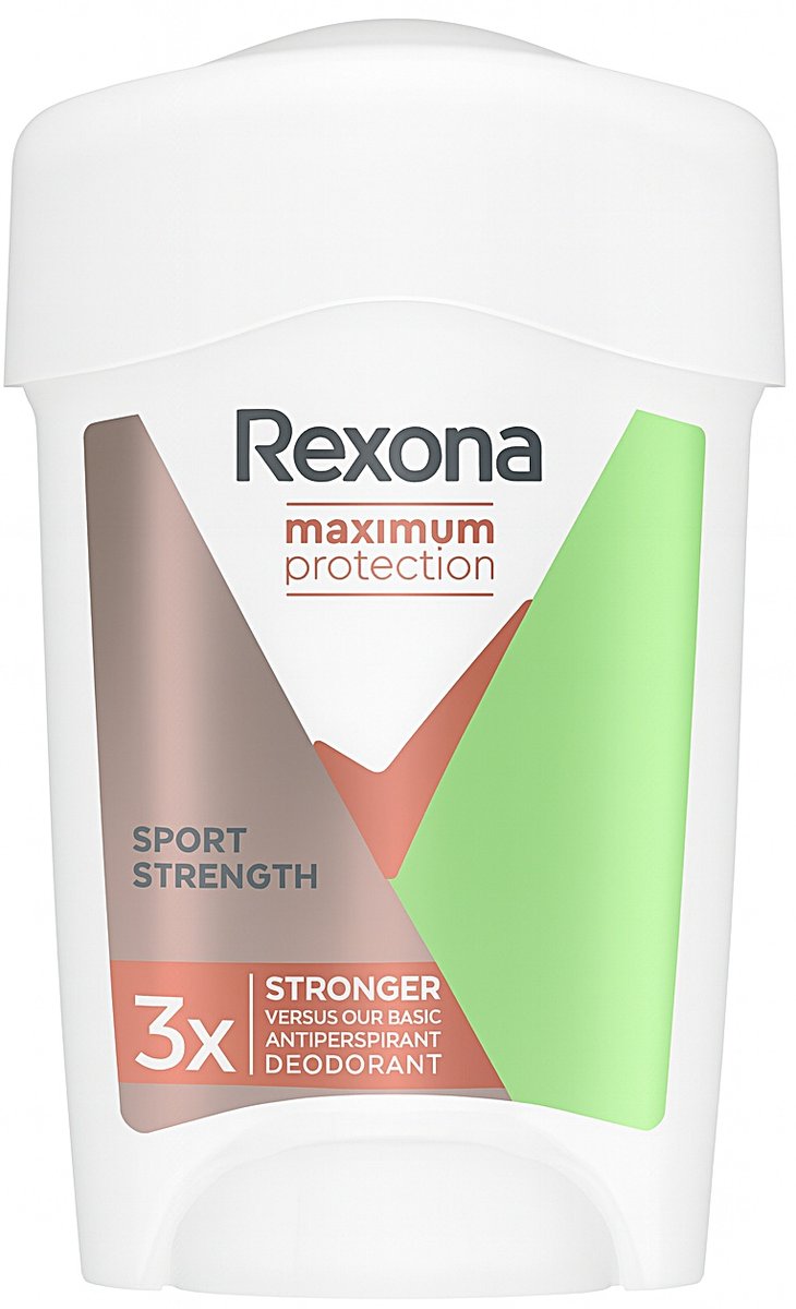 Rexona Maximum Protection Sport Strength Kremowy antyperspirant dla ...
