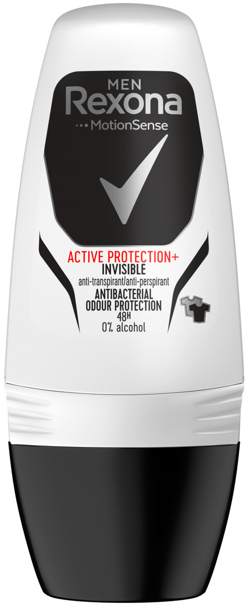Rexona, Men Active Protection+ Invisible, dezodorant roll-on, 50 ml ...