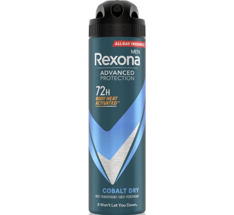 Rexona Men Advanced Protection antyperspirant w sprayu 72 godz. dla mężczyzn Cobalt Dry 150 ml ...