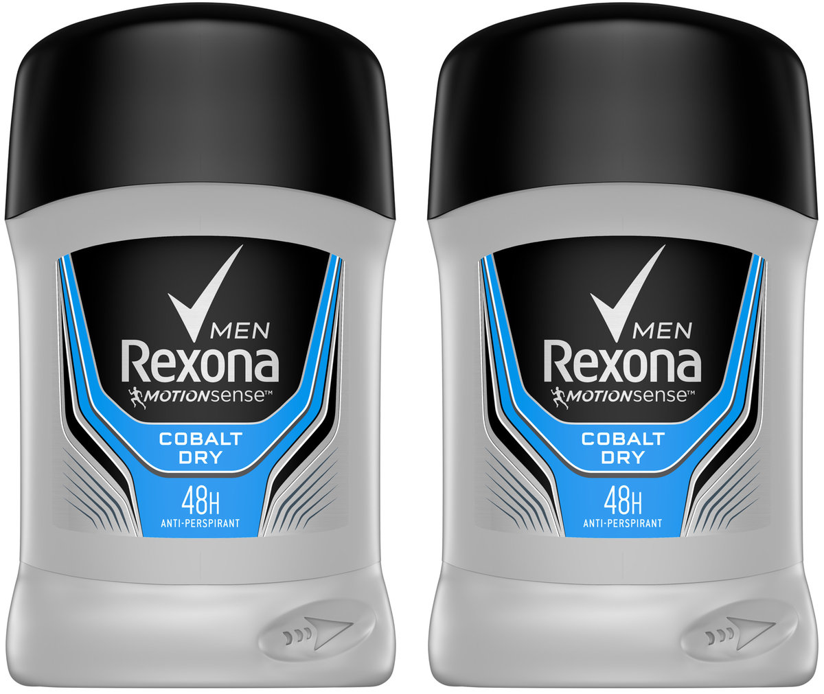 Rexona Men Cobalt, Antyperspirant Sztyft, 50ml x2 | Sklep EMPIK.COM