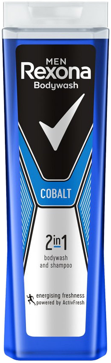 Rexona, Men Cobalt, żel pod prysznic i szampon 2w1, 400 ml | Sklep ... Rexona, Men Cobalt, żel pod prysznic i szampon 2w1, 400 ml | Sklep ...