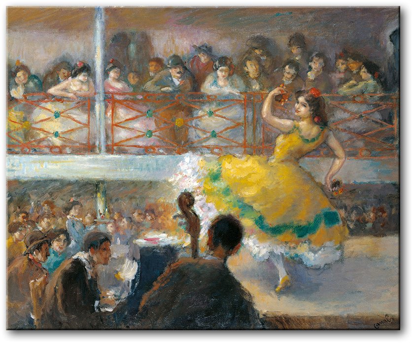 Ricard Canals, Tancerka flamenco. - PR05303 - PRINTORAMA | Sklep EMPIK.COM