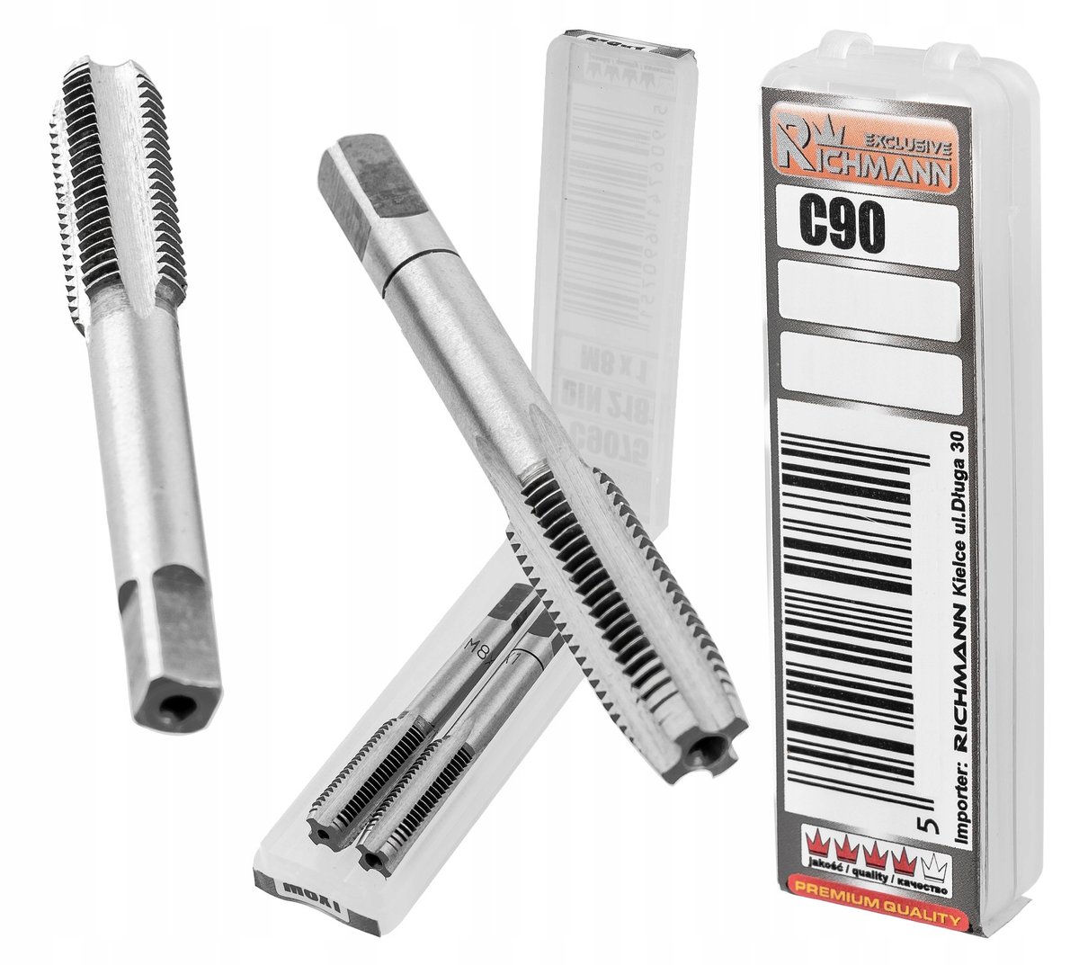 Richmann Gwintownik Drobnozwojowy Do Gwintów Wewn M 12X1 Din 2181 C9079 ...