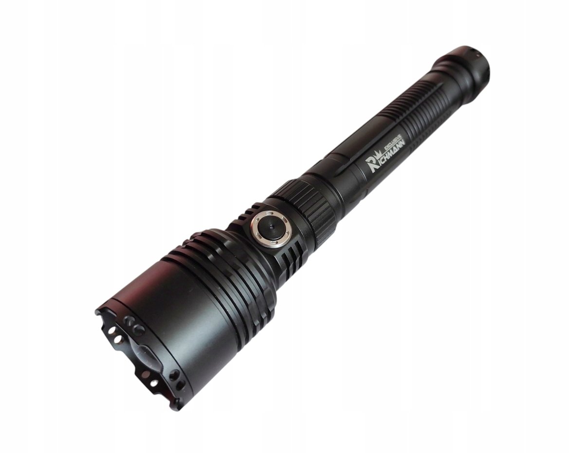 RICHMANN LATARKA ALUMINIOWA AKU. 10W LASER,1200 LM, 246MM, ZOOM C5925 ...