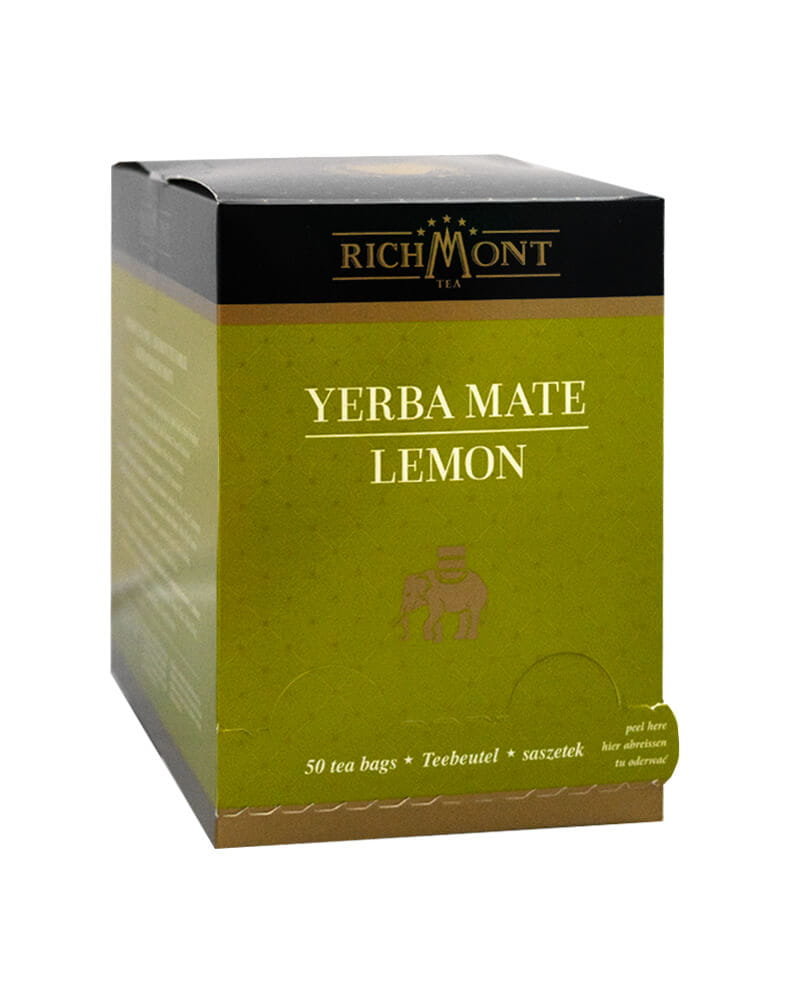 Richmont, herbata Yerba Mate Lemon, 50 saszetek - Richmont Tea | Sklep ...