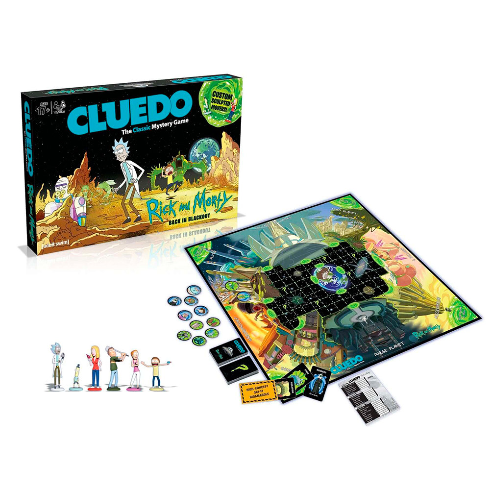 Rick And Morty Cluedo Board Game - Winning Moves | Książka w Empik