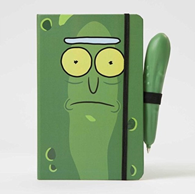 Rick and Morty. Pickle Rick Hardcover Ruled Journal With Pen ...