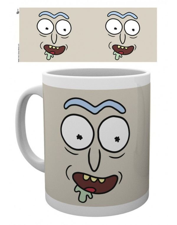 Rick And Morty Rick Face Kubek - Inna marka | Sklep EMPIK.COM