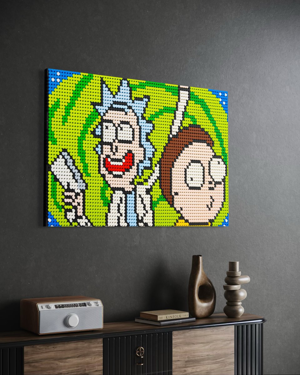 Rick & Morty Klocki Obraz - Inna marka | Sklep EMPIK.COM