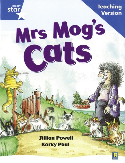 Rigby Star Guided Reading Blue Level. Mrs Mogs Cat Teaching Version ...