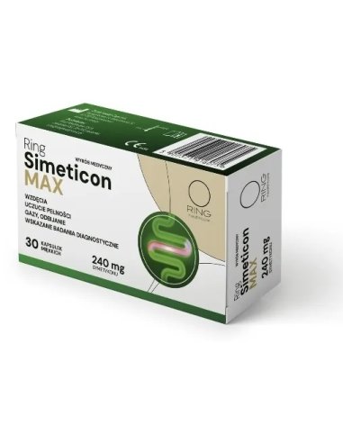 Ring Simeticon Max, kapsułki miękkie, 30szt | Sklep EMPIK.COM