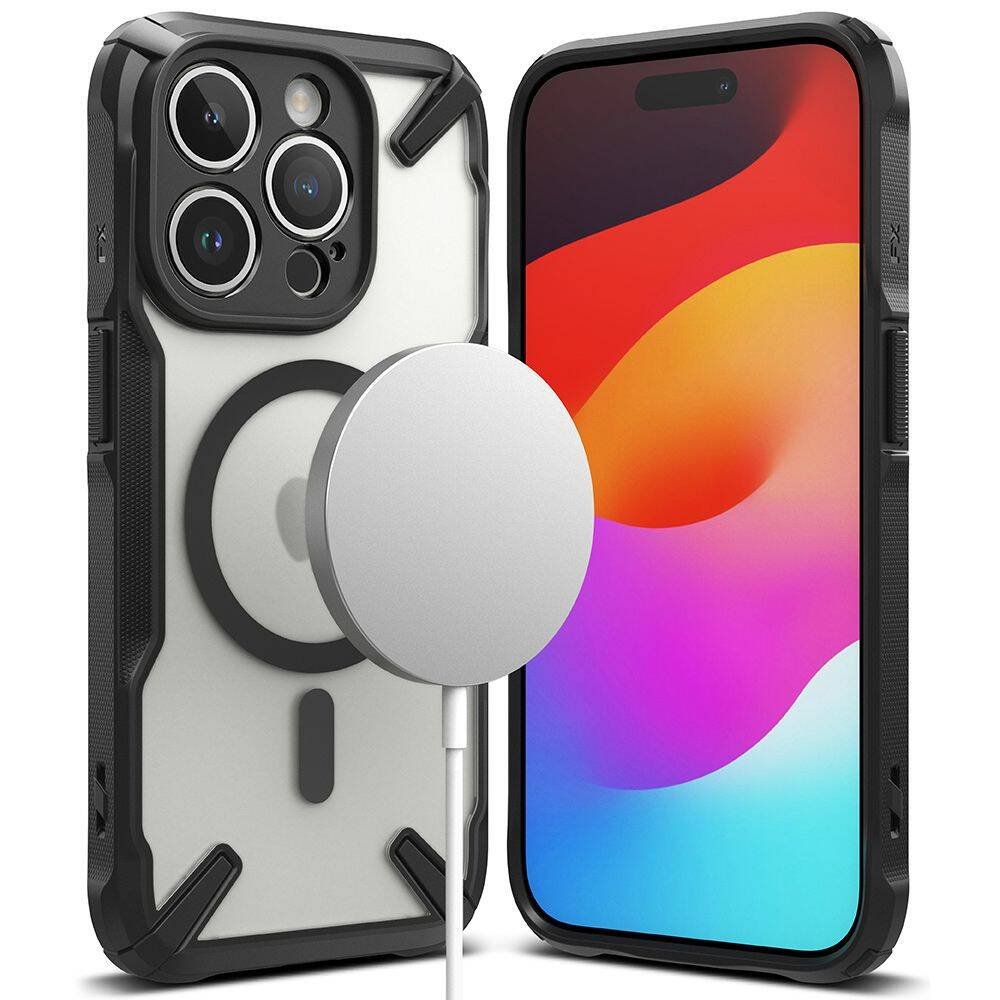 Ringke Fusion X Magnetic Magsafe Iphone 15 Pro Max Matte Black Ringke