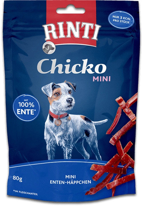 RINTI CHICKO MINI snack dla psów kaczka 80g - Rinti | Sklep EMPIK.COM