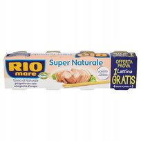 Rio Mare Super Naturale tuńczyk w puszce 4x56gr - Rio Mare | Sklep ...