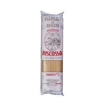 Riscossa - Spaghetti 500 G, Makaron Przeciągany Przez Matryce Z Brązu ...