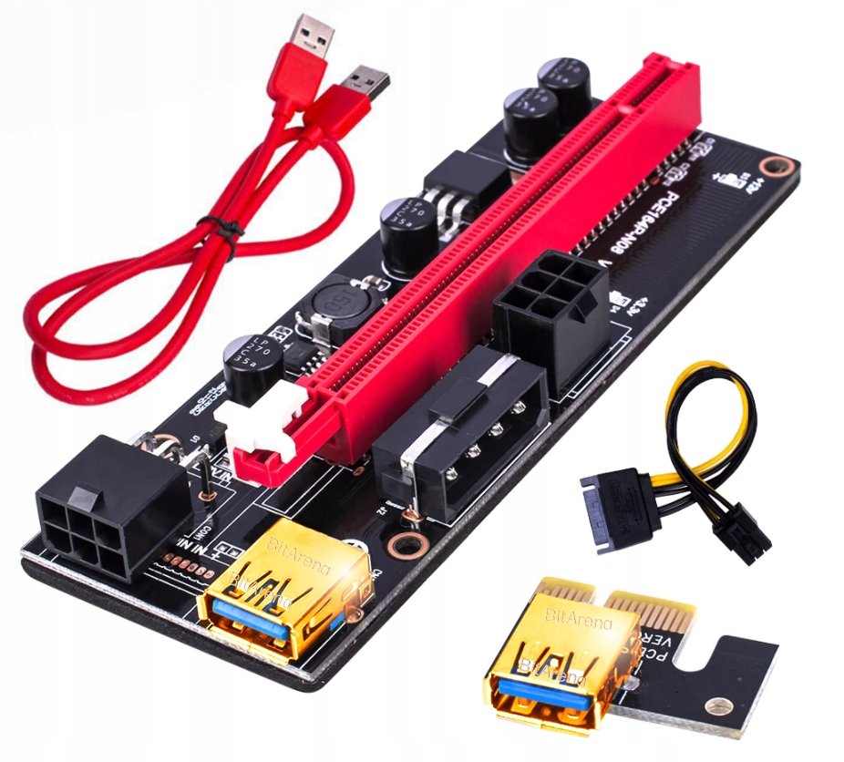 Riser 009S - Najnowszy model - PCI-E 1x-16x USB3.0 - Inna marka | Sklep ...