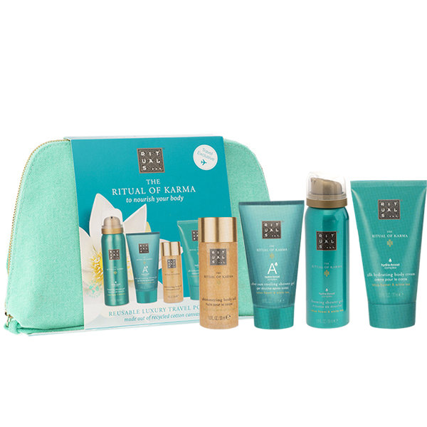Rituals Set (Karma 48Hr Hydrating Body Cream 70Ml + Shimmering Body Oil ...