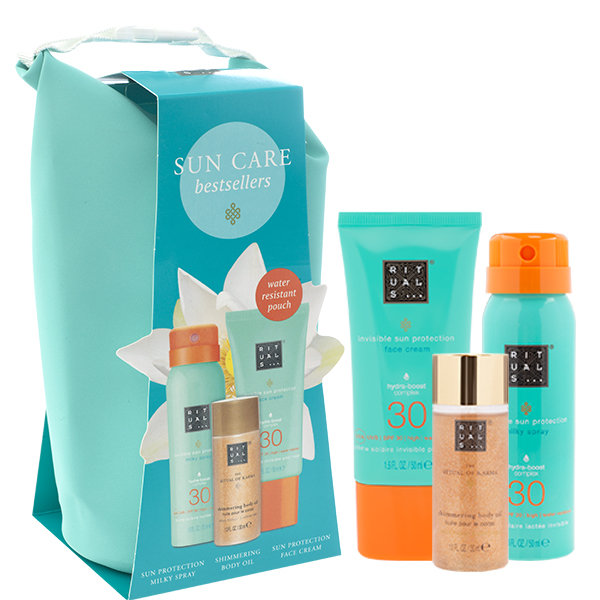 Rituals Set (Karma Sun Protection Milky Spray 50Ml + Shimmering Body ...
