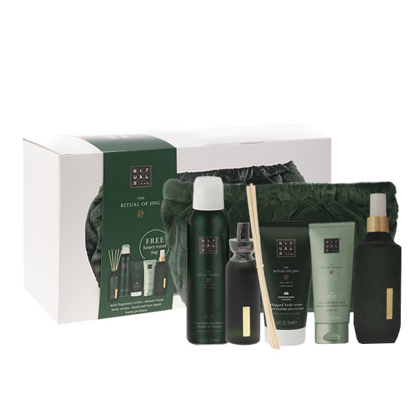 Rituals Set (The Ritual Of Jing Shower Foaming Gel 200Ml + Body Cream ...