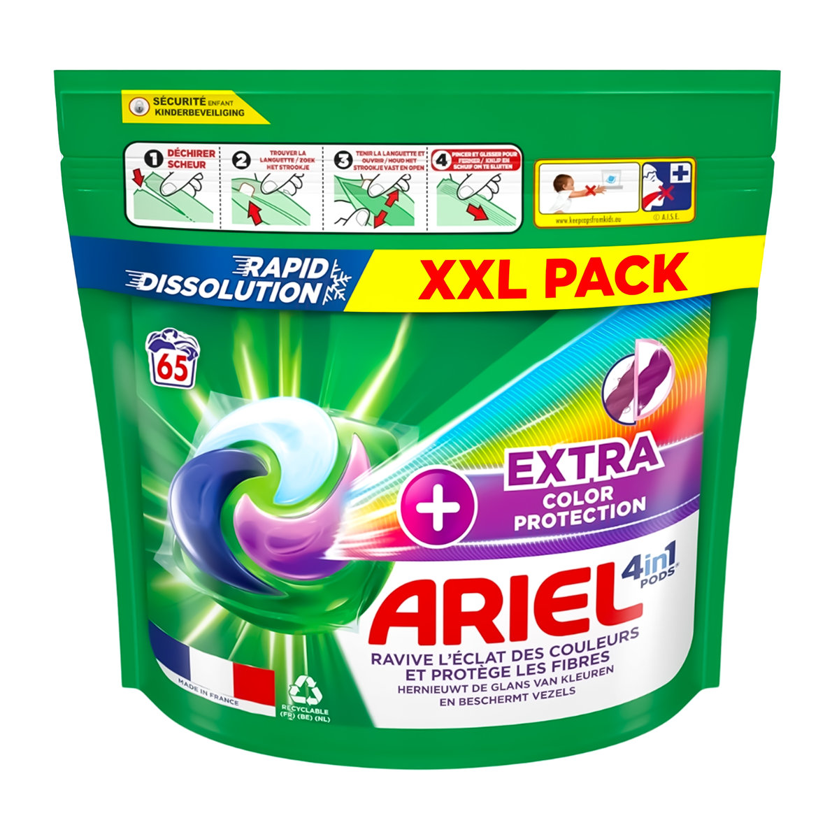 RIVOS Kapsułki do Prania Ariel Extra Color Protection 65 sztuk - Ariel ...