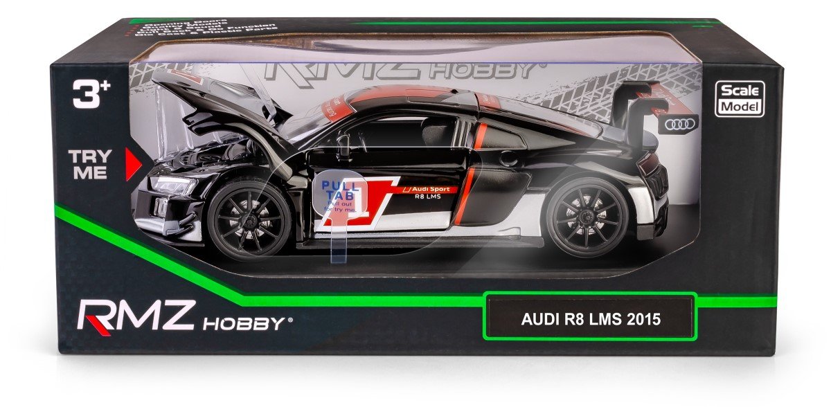 RMZ HOBBY 1:32 Audi R8 LMS 2015 #1 - Czarny - RMZ HOBBY | Sklep EMPIK.COM