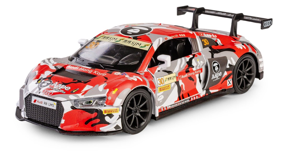 RMZ HOBBY 2015 AUDI R8 LMS GT3 AAPE #30 CZERWONY 1:32 H-104 - RMZ ...