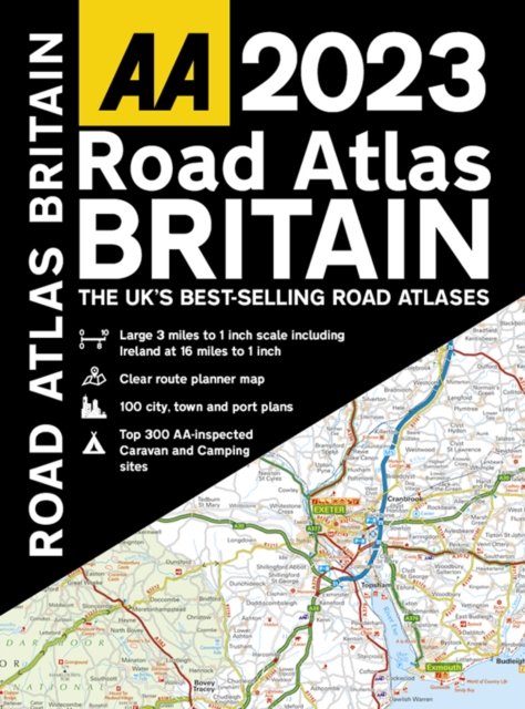 Road Atlas Britain 2023 - Opracowanie zbiorowe | Książka w Empik