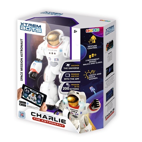 Robot Charlie Astronauta - Inna marka | Sklep EMPIK.COM