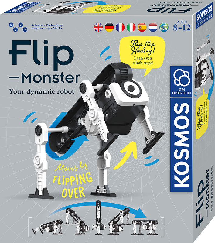 ROBOT INTERAKTYWNY FLIP MONSTER - Kosmos | Sklep EMPIK.COM