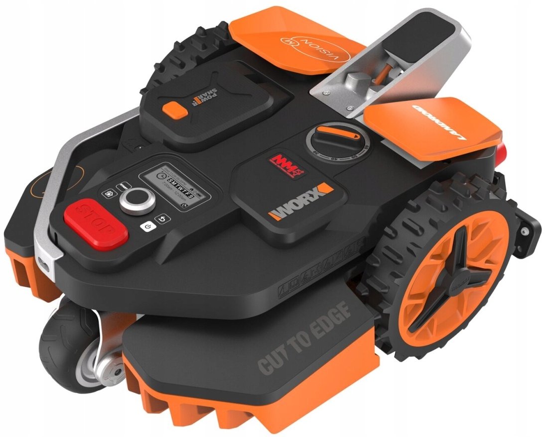 Robot koszący Worx Landroid Vision M600 WR206E LCD IPX5 Cięcie po ...
