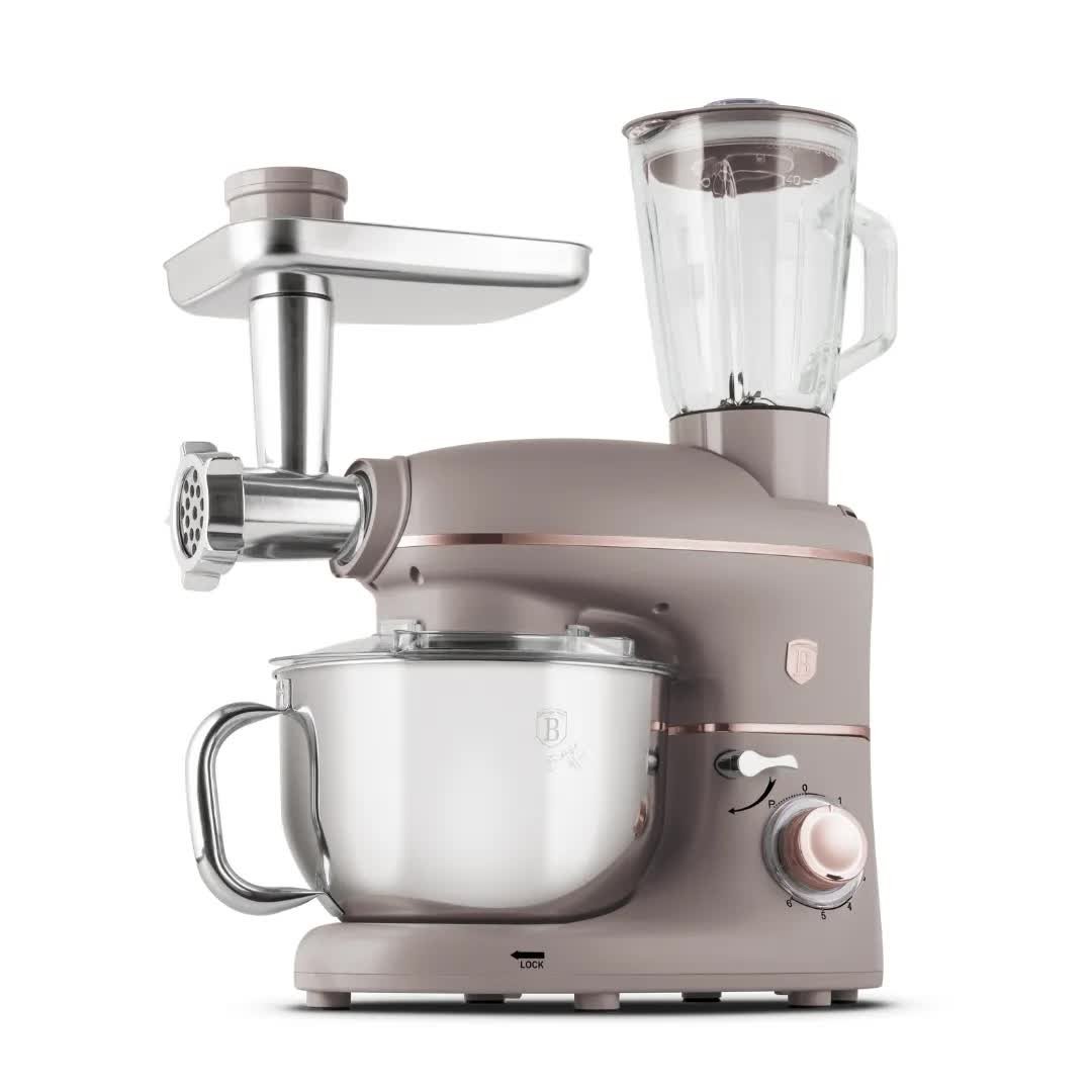 Robot kuchenny BerlingerHaus Taupe Collection 1500 W srebrny/szary BH-9530 - Berlinger Haus ...