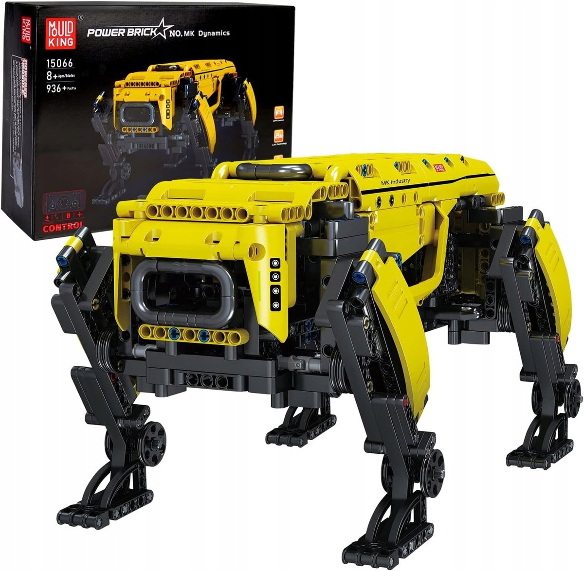 Robot Pies Z Klocków Zdalnie Sterowany Rc 936.El - Mould King | Sklep ...