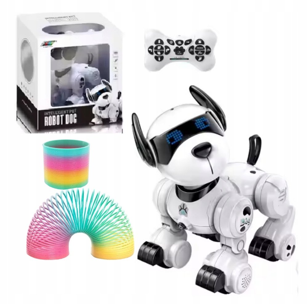 ROBOT PIESEK PRZYJACIEL PIES STEROWANY ROBOPIES CHODZI PILOT K27 - Inna ...