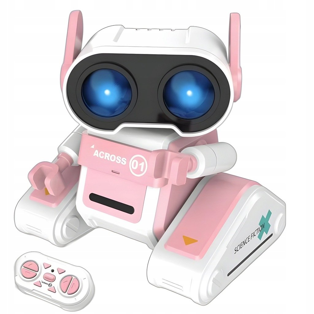 Robot Zdalnie Sterowany Pilotem 2.4G Światła Led Robot Dla Dziewczynki ...