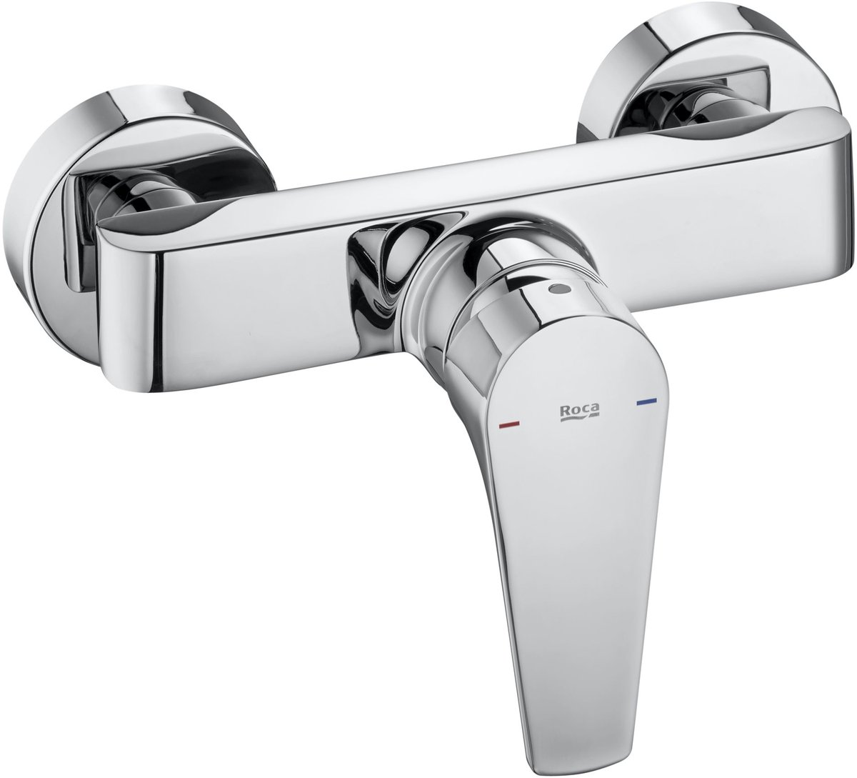 Roca Atlas bateria prysznicowa ścienna chrom A5A2190C00 - Inna marka ...