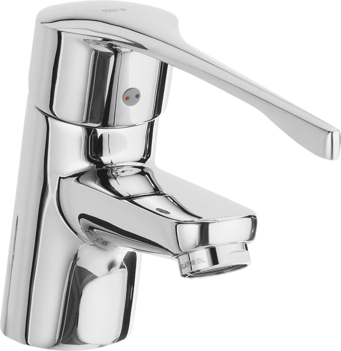 Roca Victoria Pro Sentronic-S bateria umywalkowa stojąca chrom ...