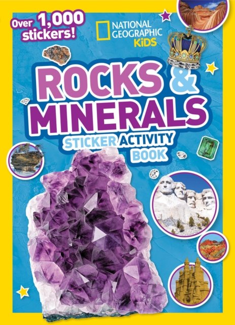 Rocks and Minerals Sticker Activity Book. Over 1,000 Stickers ...