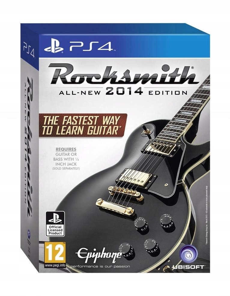Rocksmith 2014 Edition + Cable, PS4 - Ubisoft | Gry i programy Sklep ...