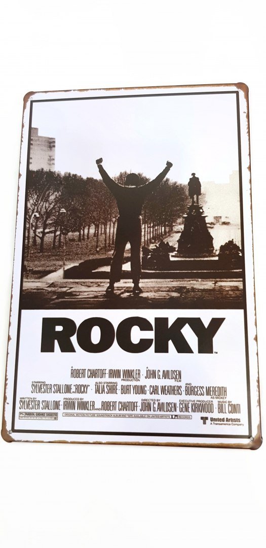Rocky Tabliczka Tablica Blacha Ozdobna Retro - Inna marka | Sklep EMPIK.COM