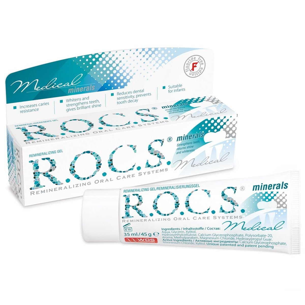 Rocs, Medical Minerals, żel remineralizujący z wapniem fosforem i ...