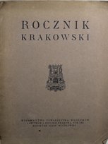Rocznik krakowski Tom XXII 1929 r. - W opisie | Książka w Empik